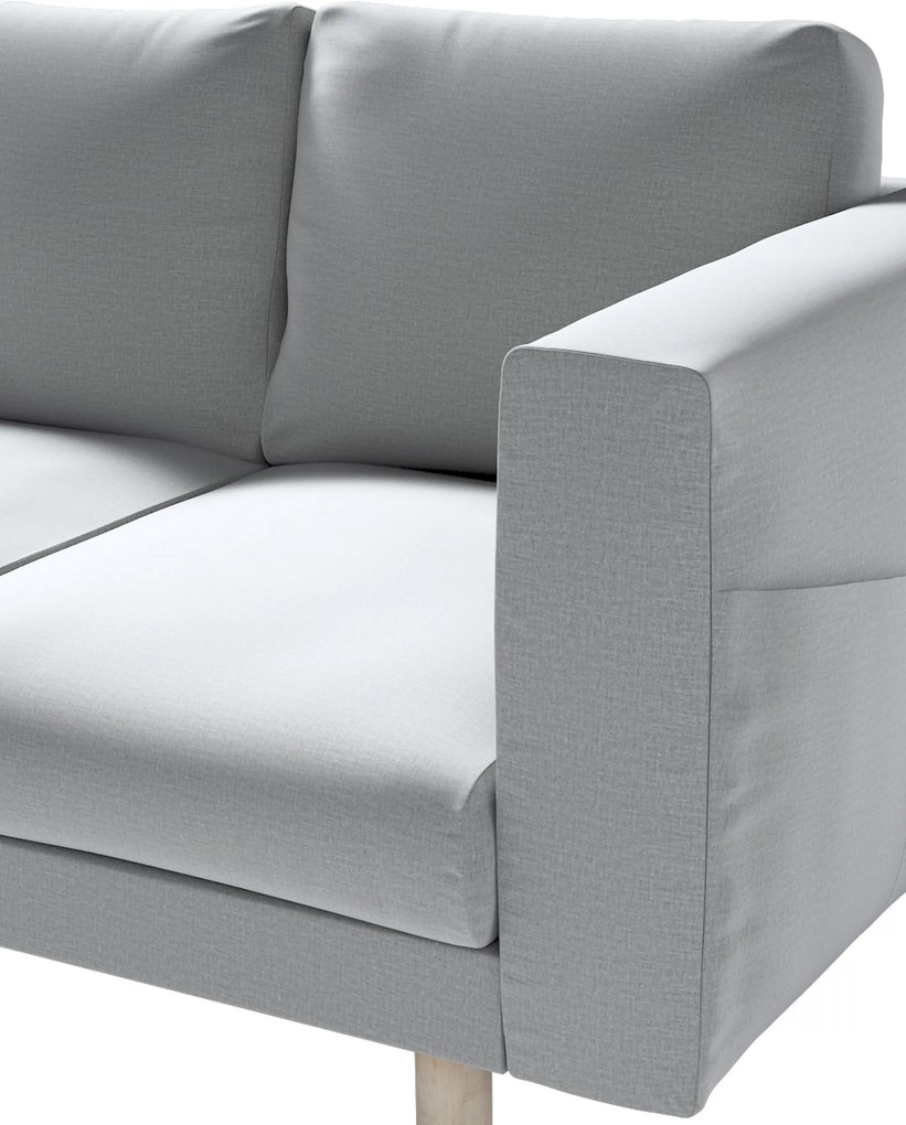 Potah na pohovku IKEA Norsborg 3-místná barva šedá látka sametová
