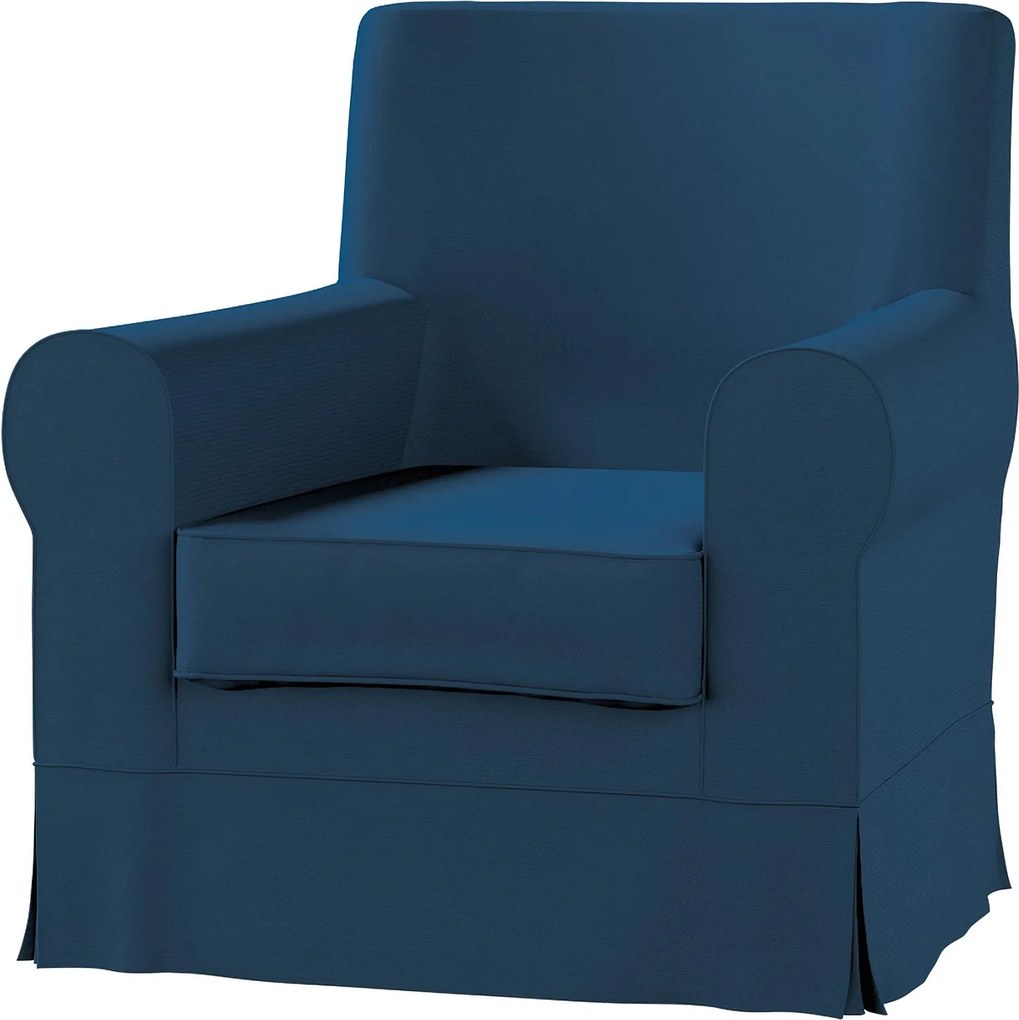 Potah na křeslo IKEA Ektorp Jennylund barva tmavě modrá