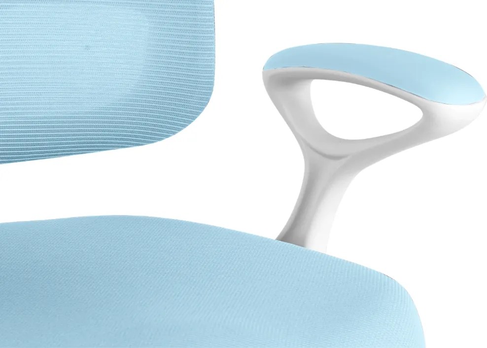 Dětská rostoucí židle Neoseat JUNI 020 — látka, pratelný potah, modrá