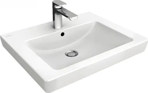 Villeroy &amp; Boch Subway 2.0 umyvadlo 60x47 cm otvor pro baterii uprostřed 7113F001