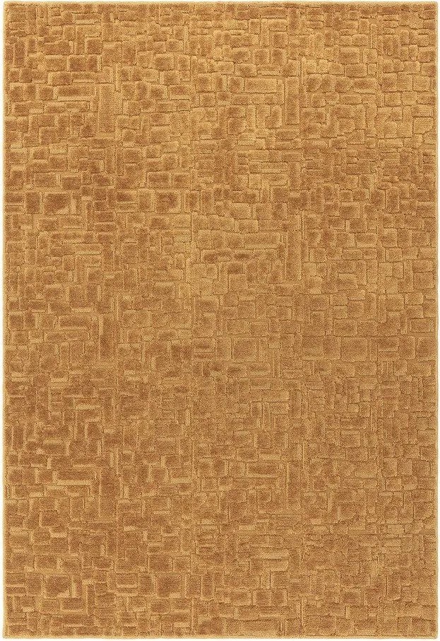 Koberec v hořčicové barvě 200x290 cm – Asiatic Carpets