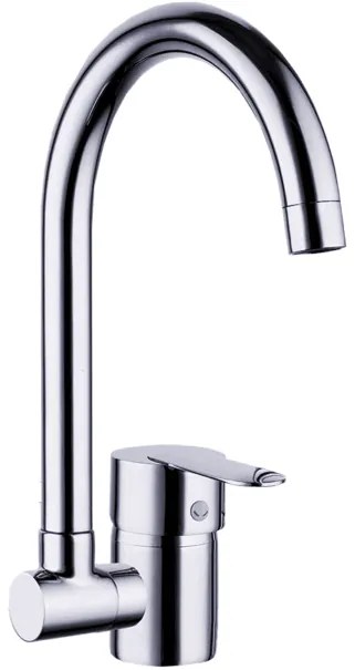 Laveo Lila, kuchyňská baterie stojící h-289, chromová, LAV-BLD_06LD