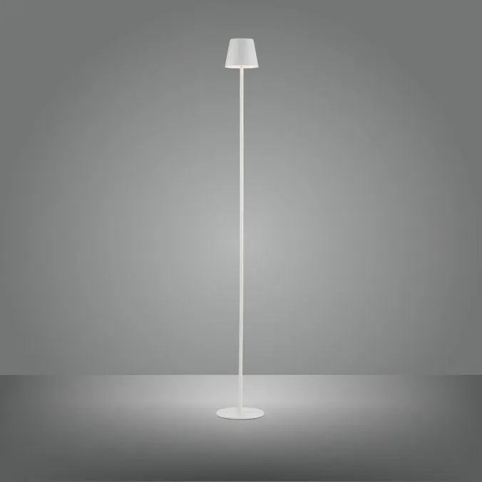LD 19252-16 LED bateriové svítidlo bílé, stojací a stolní lampa, dotykový stmívač, IP54 pro venkovní použití 3000K - JUST LIGHT