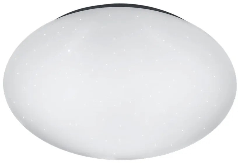 Bílé kulaté stropní LED svítidlo Trio Putz, průměr 27 cm