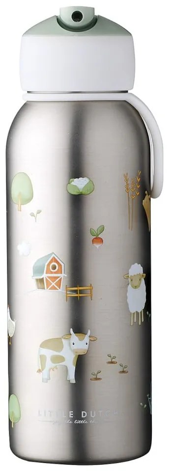 Nerezová dětská termoska 350 ml Little Farm by Little Dutch – Mepal