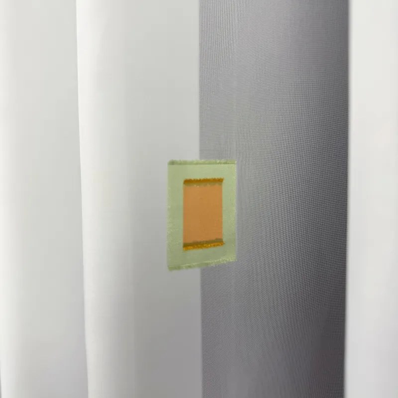 Voálová záclona s geometrickým designem metraž - Ervi 1160-1