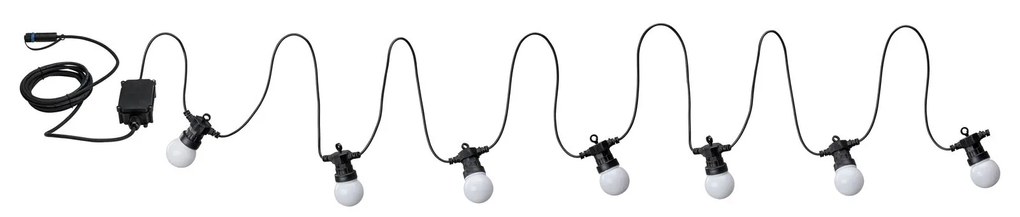 Paulmann 94165 Plug&Shine venkovní světelný řetěz, 7 x 0,2W LED 3000K, délka 6,8m, IP44