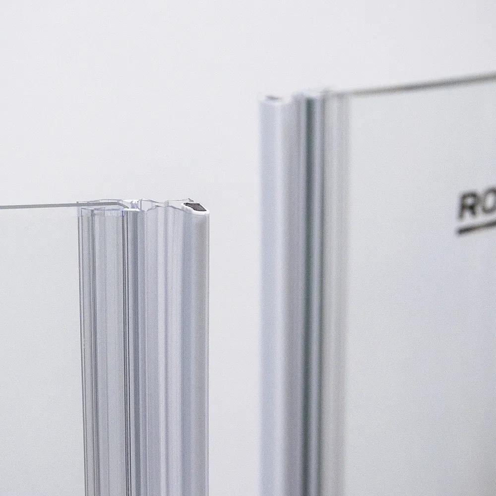 Roth Čtvercový nebo obdélníkový sprchový kout GDO1N+GDO1N Varianta: šířka prvních dveří: 80 cm, šířka druhých dveří: 80 cm, orientace: Uni - (GDO1N/800_GDO1N/800), Barva profilů a typ výplně: profily: brillant, výplň: transparent