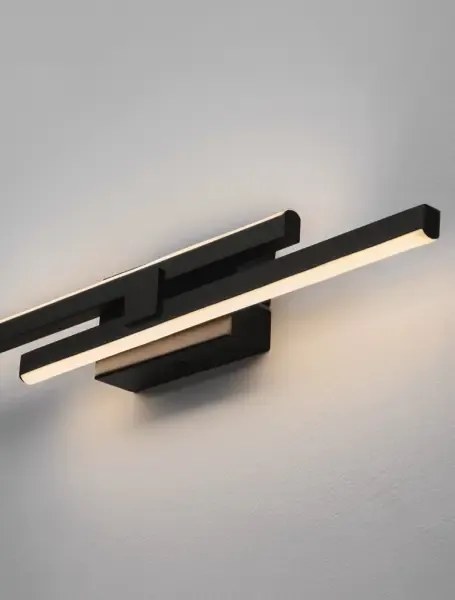 Designové nastěnné svítidlo Amica Černá