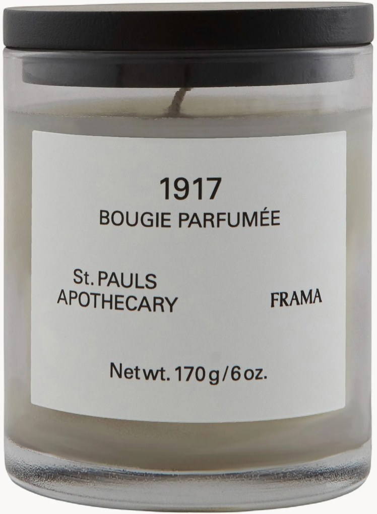 Vonná svíčka 1917 (bergamot, šeřík, dubový mech a pačule)