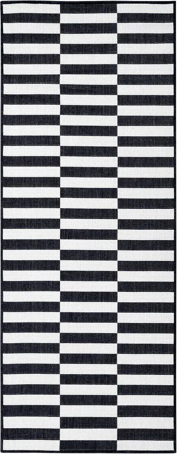 Černobílý běhoun 80x200 cm Viela – Hanse Home