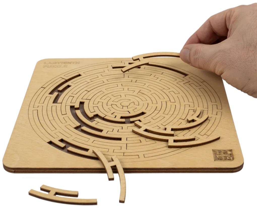 EscapeWelt Dřevěné puzzle Labyrint