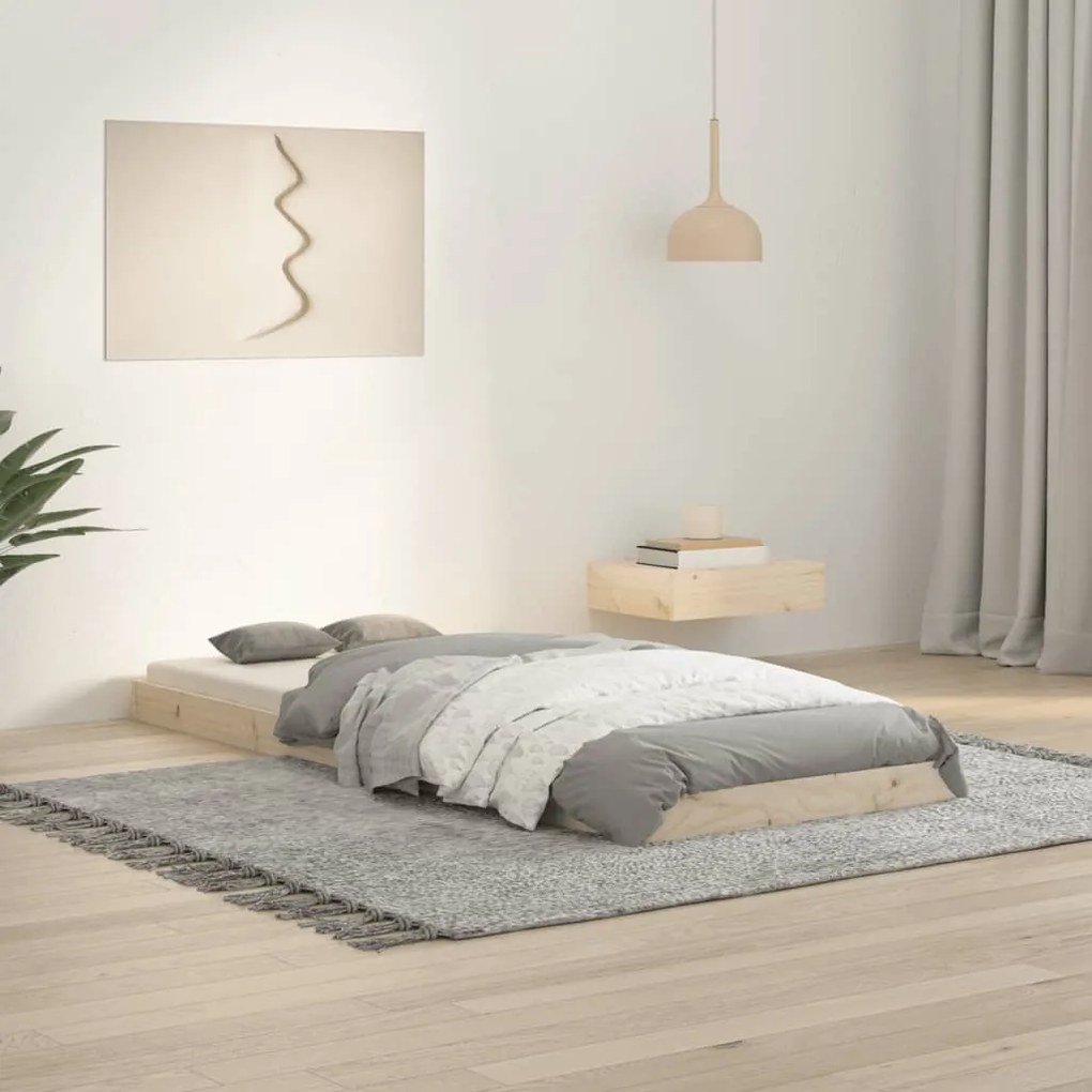 Rám postele 75 x 190 cm Small Single masivní borovice - Default Title