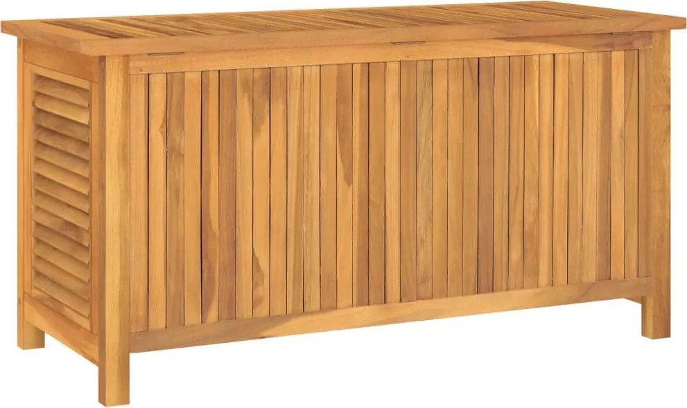 vidaXL Zahradní úložný box s vložkou 114 x 50 x 58 cm masivní teak [363271]