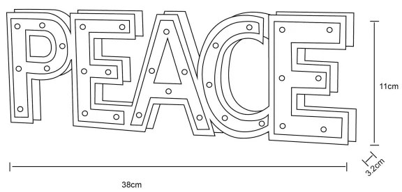 Globo 29977 - LED Dekorace 29xLED/0,06W/3xAA