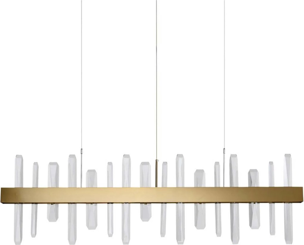 Závěsná lampa Arctic LED zlatá