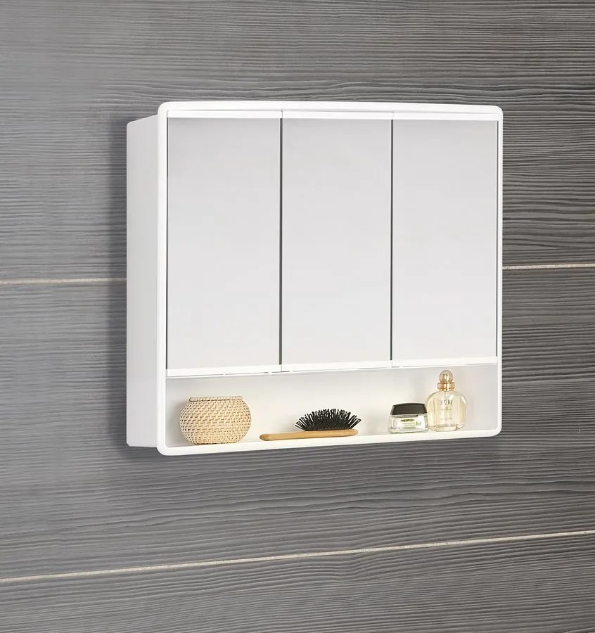 Aqualine Aqualine, ANGY galerka 59x50x15cm, 1x12W, bílá plast, 541202