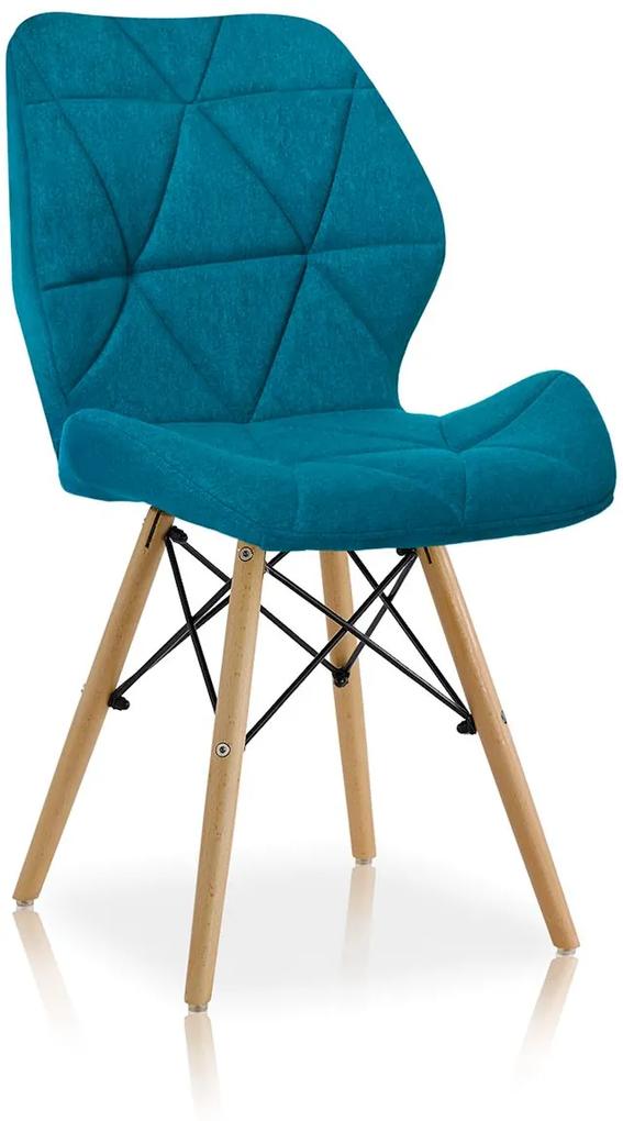 Skandinávská židle LIOTTE BIG 2 modrá | BIANO