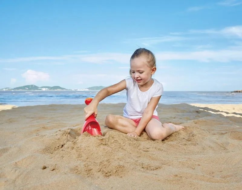 Kropítko, modré - hračka na písek