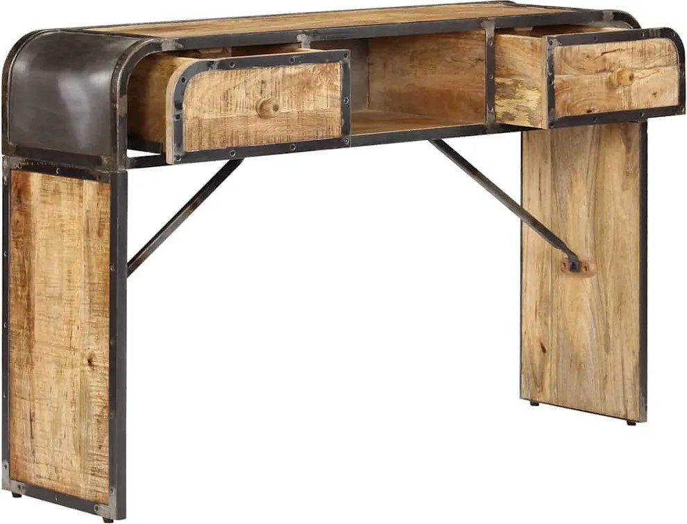 Příborník 120 x 30 x 75 cm masivní mangovníkové dřevo 247805