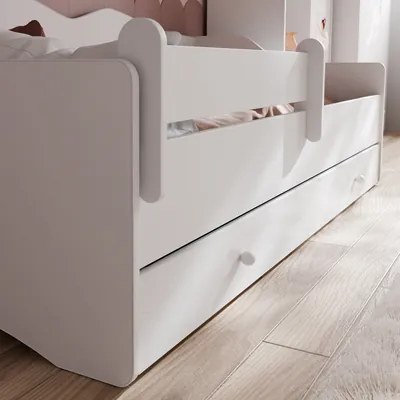 Dětská postel s roštem a zásuvkou PIXI 80x180