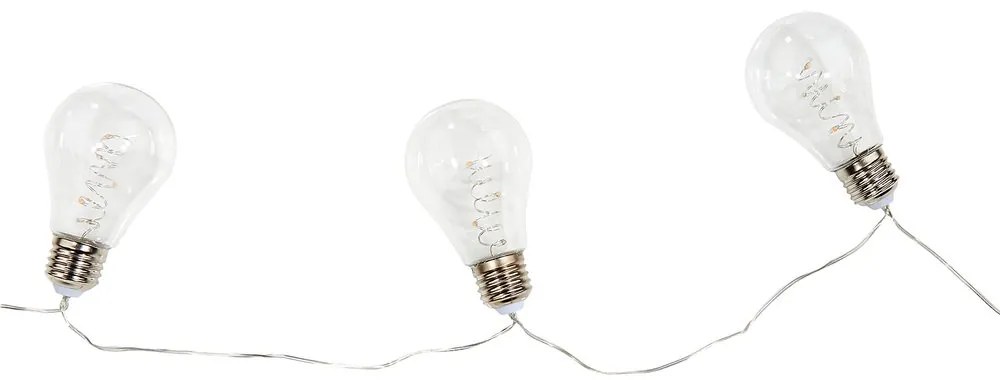 BULB LIGHTS LED Světelný řetěz s USB 10 žárovek