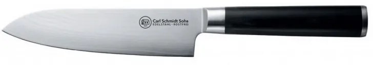 CS SOLINGEN Nůž santoku damascénská nerezová ocel 18 cm KONSTANZ CS-071288