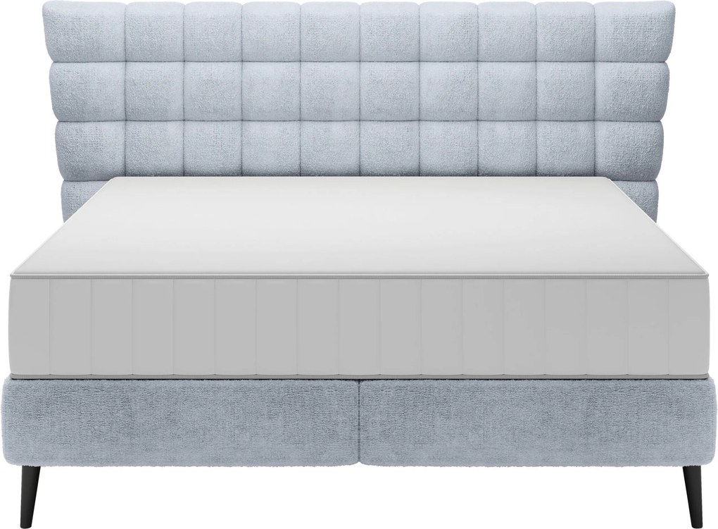 XXXLutz POSTEL BOXSPRING, 180/200 cm, šedá Esposa - Manželské postele - 002307022810