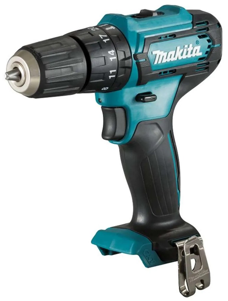 Makita - 12V AKU vrtací šroubovák s příklepem, bez baterie a nabíječky HP333DZ
