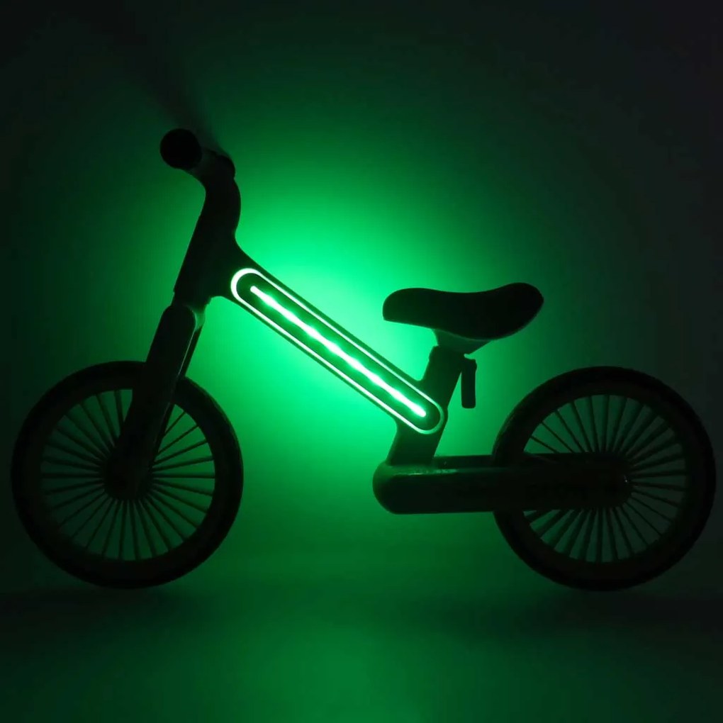 Creative Corner Trike Fix Glow LED neonově zelené cross-country kolo