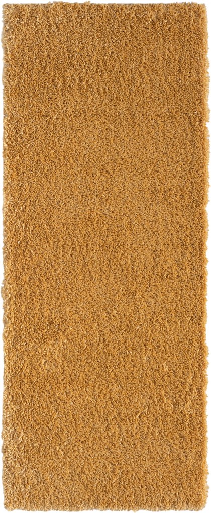 My Flair, Běhoun My Shaggy goldgelb, 80x250, žlutá, chodba / předsíň