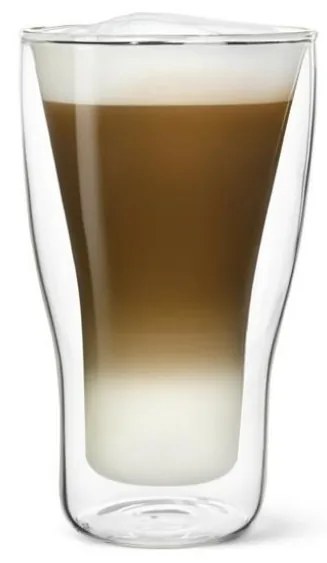 Dvoustěnná sklenice Latte Machiato 34 cl (sada 2ks) | Čírá