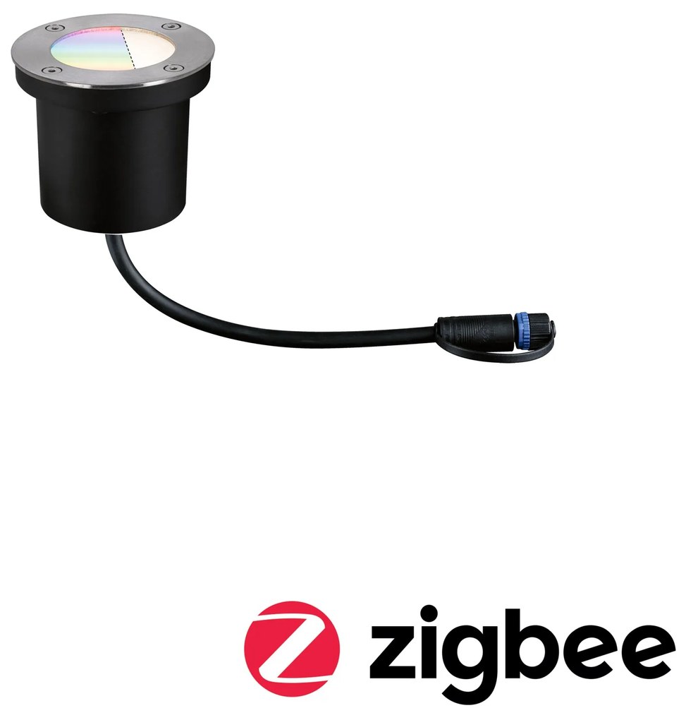 Paulmann 94274 Plug&Shine zápustné venkovní svítidlo RGBW 3,6W LED, IP65 ZigBee