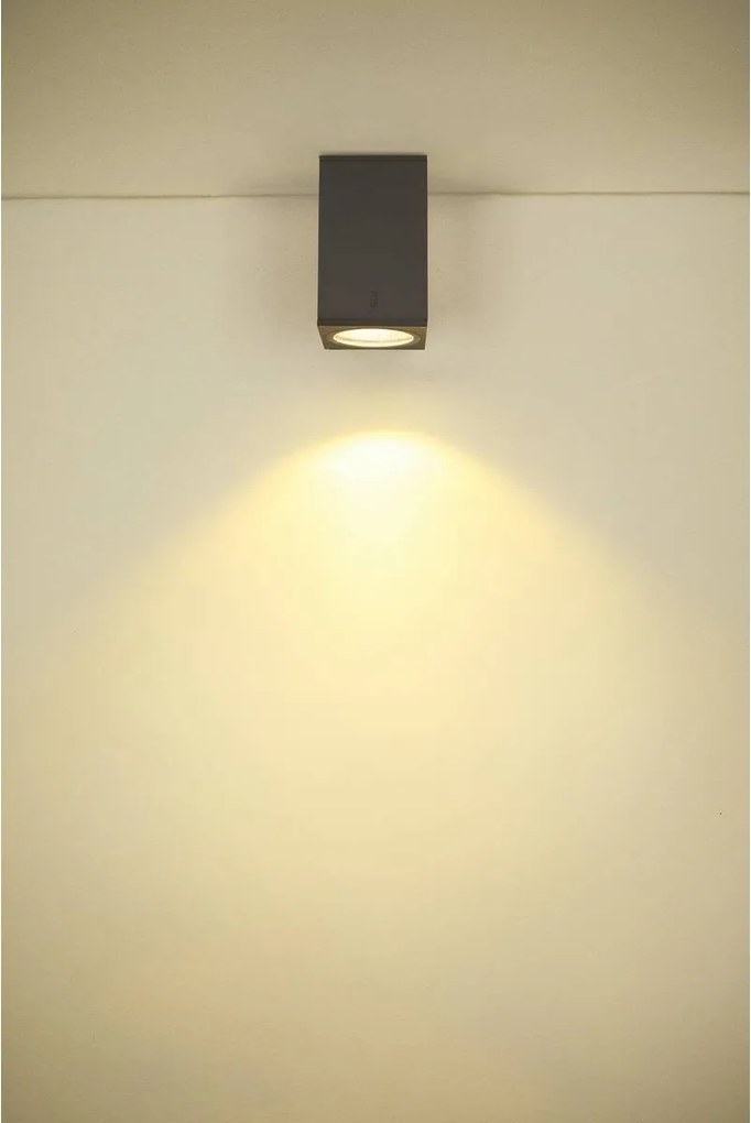 LA 1003420 ENOLA SQUARE S Outdoor, stropní LED svítidlo, antracitové - BIG WHITE (SLV)