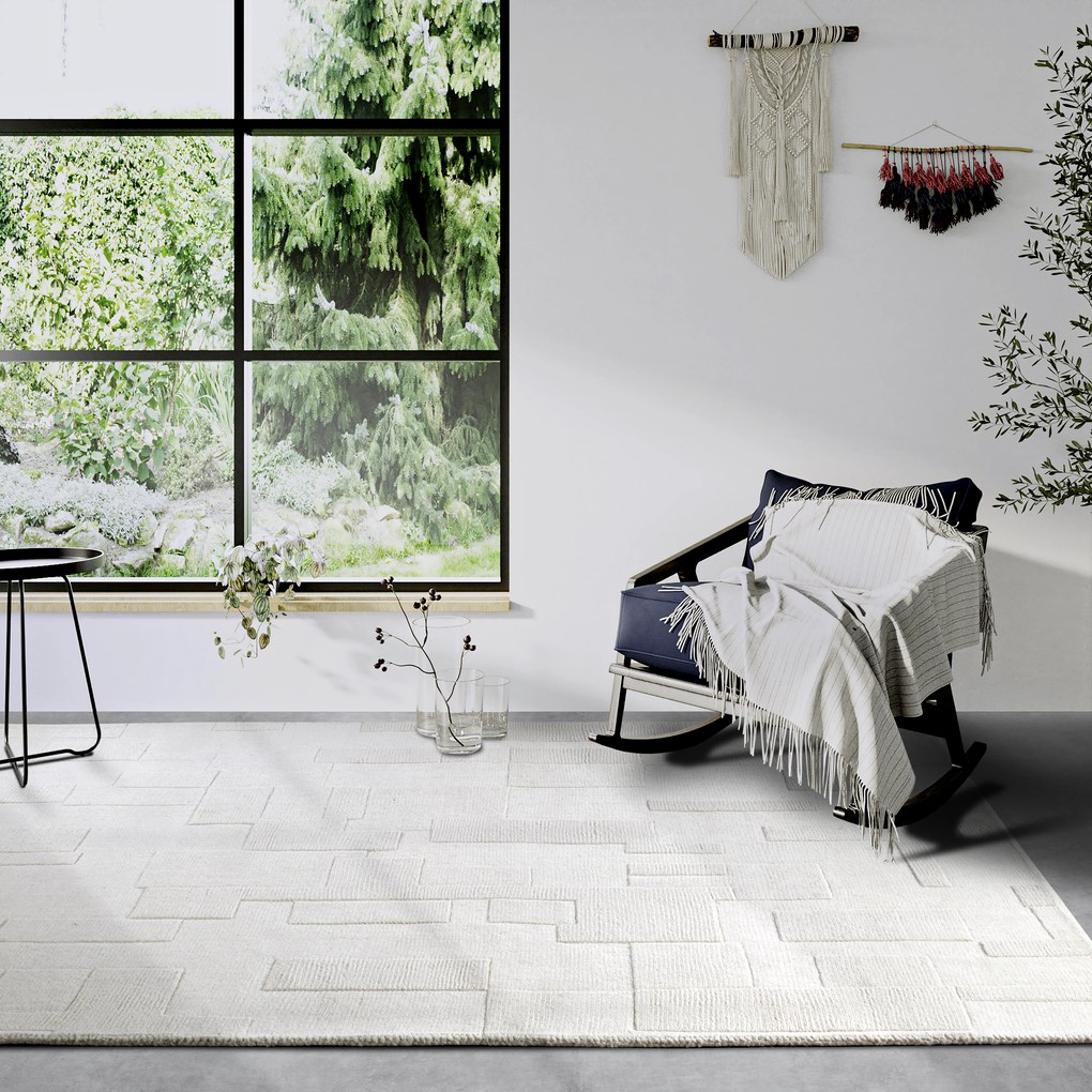 Villeroy & Boch Kusový koberec 106178 Cream, 190x280, bílá, ložnice