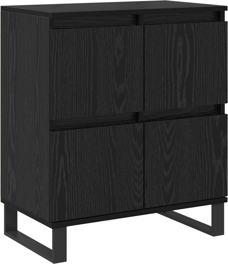 Servírovací skříň 2 ks Černý dub 60 x 35 x 70 cm 3394547