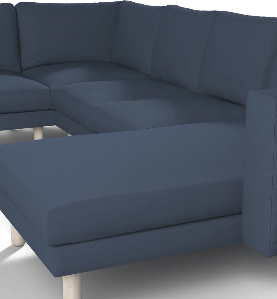 Potah na pohovku IKEA Norsborg rohová, 5-místná se šezlongem barva tmavě modrá