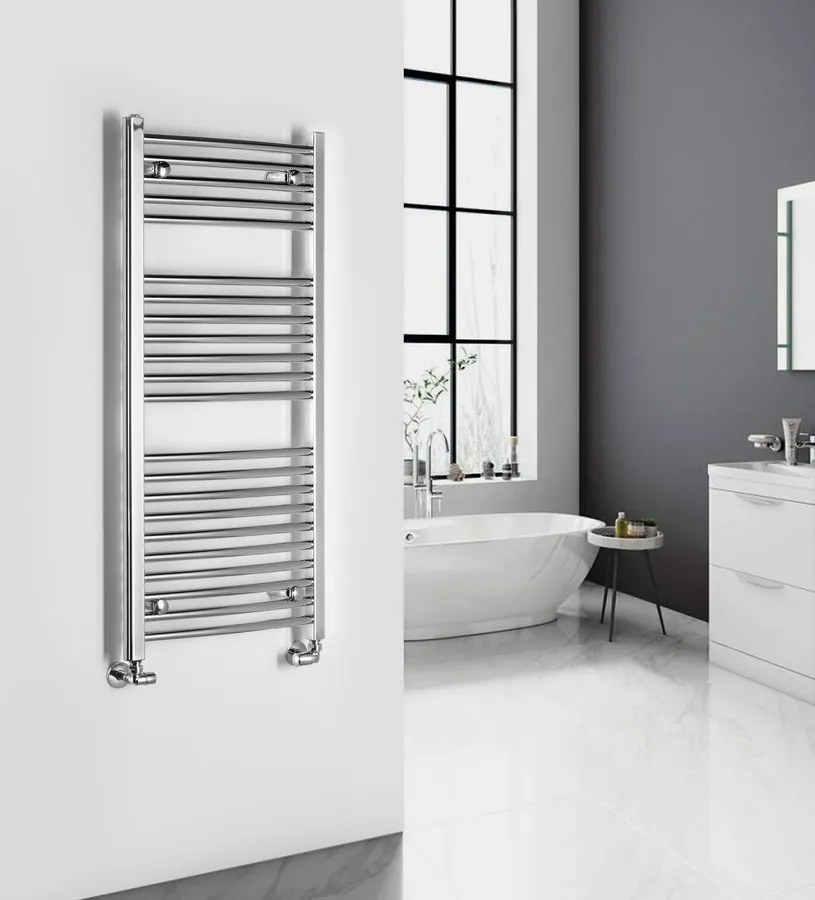 Aqualine Aqualine, ALYA topné těleso oblé 500x1110mm, chrom, LLC201