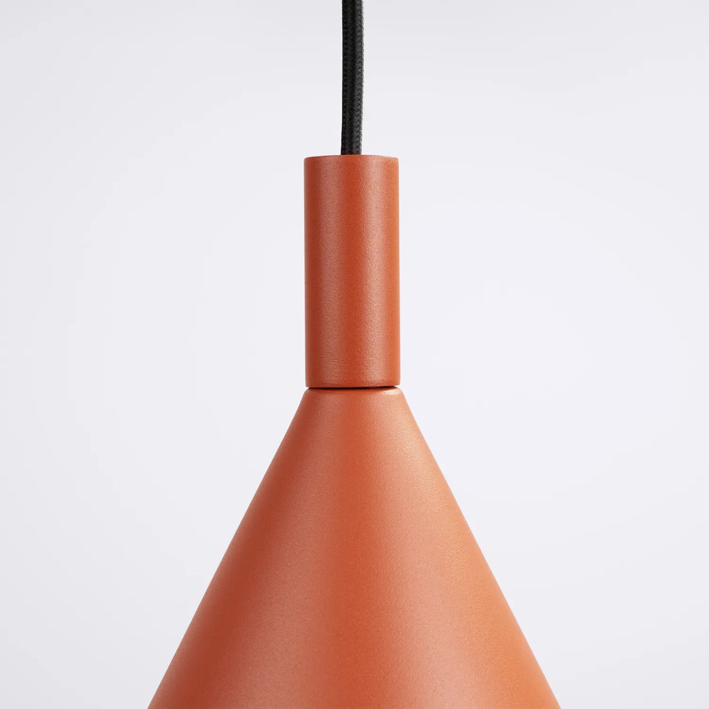 Sollux Lighting Závěsné svítidlo NOX 25 okrově červené
