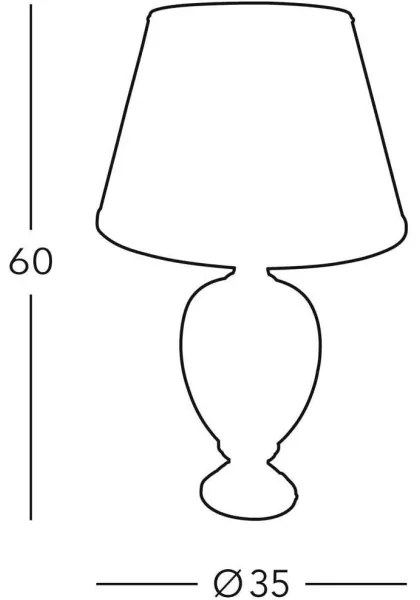 Kolarz 780.70 - Stolní lampa GIARDINO 1xE27/100W/230V