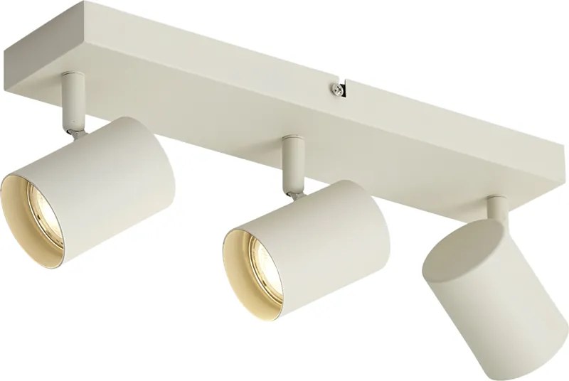 Moderní stropní bodové svítidlo béžové 3-světla nastavitelné - Jeana
