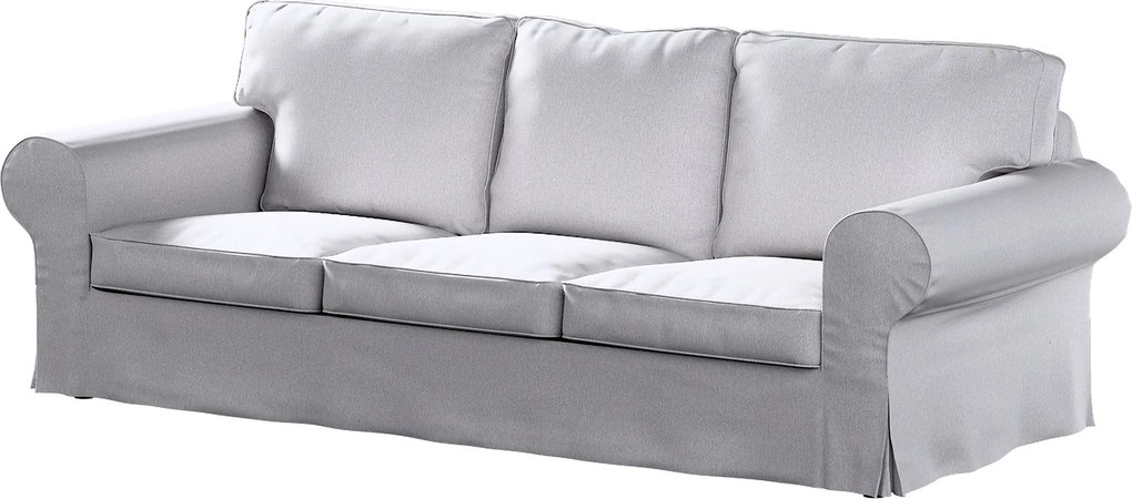 Potah na pohovku IKEA Ektorp 3-místná, rozkládací STARÝ MODEL PIXBO barva šedá látka pletený vzor