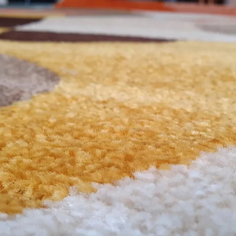 Spoltex, Kusový koberec Achat 618 Rust cream, 80x150, vícebarevná, obývací pokoj