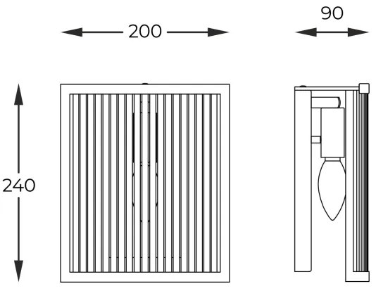 Zuma Line W0528-01A-V6AC - Nástěnné svítidlo SERGIO 1xE14/60W/230V zlatá