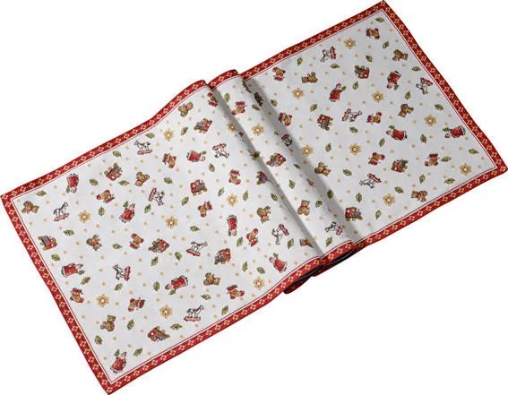 XXXLutz BĚHOUN NA STŮL, 49/143 cm, krémová, červená Villeroy & Boch - Prostírání na stůl - 003407101503