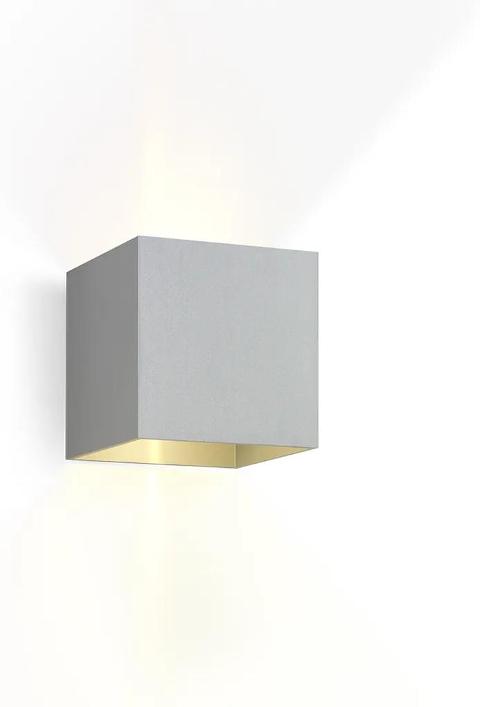 Nástěnné svítidlo ve tvaru krychle Box Wall 2.0  Nástěnné svítidlo ve tvaru krychle Box Wall 2.0 Barva: Hliník kartáčovaný, Teplota chromatičnosti:…