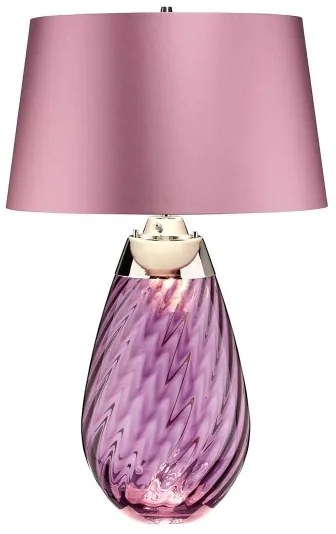 Elstead LENA-TL-L-PLUM - LED Stolní lampa LENA 1xE27/40W/230V 74 cm růžová