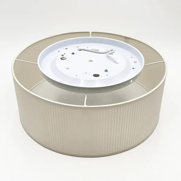 Stropní svítidlo SIRJA PLISADO 2xE27/15W/230V pr. 35 cm krémová