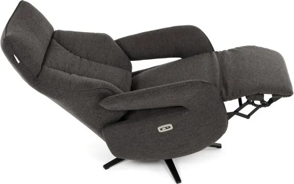 Polohovací křeslo hnědé, elektrické TV-B3973 BR2