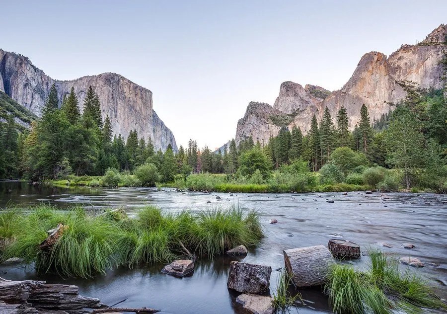 Postershop Fototapeta: Yosemite Valley - 184x254 cm